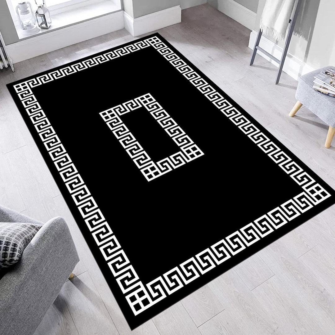Greek Pattern Rug, Greek Key Pattern Rug,greek Motifs Rug,greek Decor ...