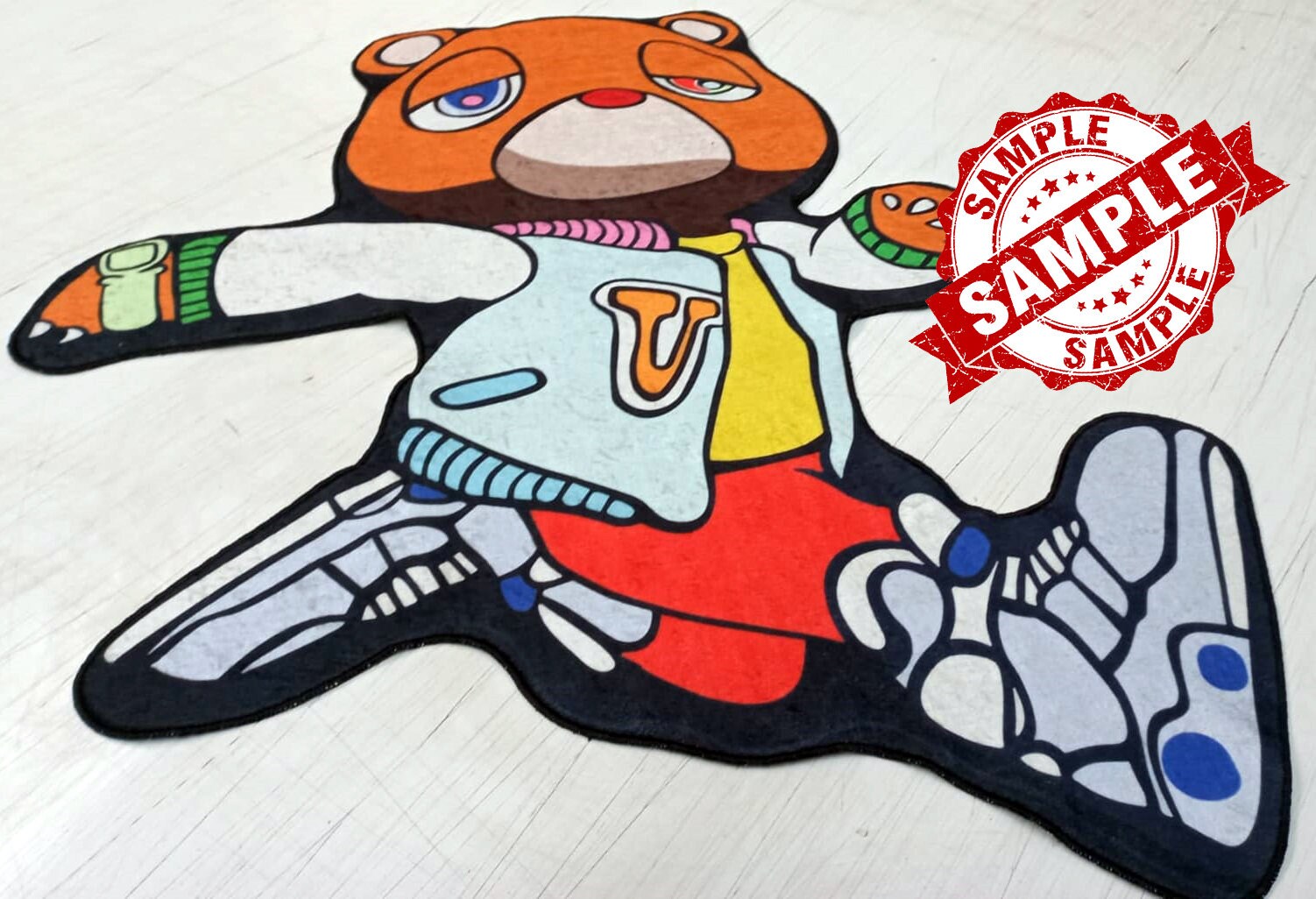 Gamer Rug, Cool Neon Hexagons Rug, Gaming Decor, E-sport Rug, Gaming ...