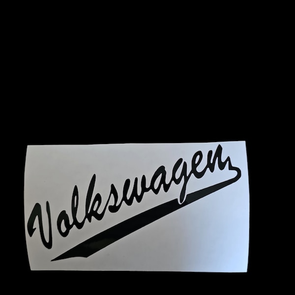 Vw auto aufkleber - Etsy.de