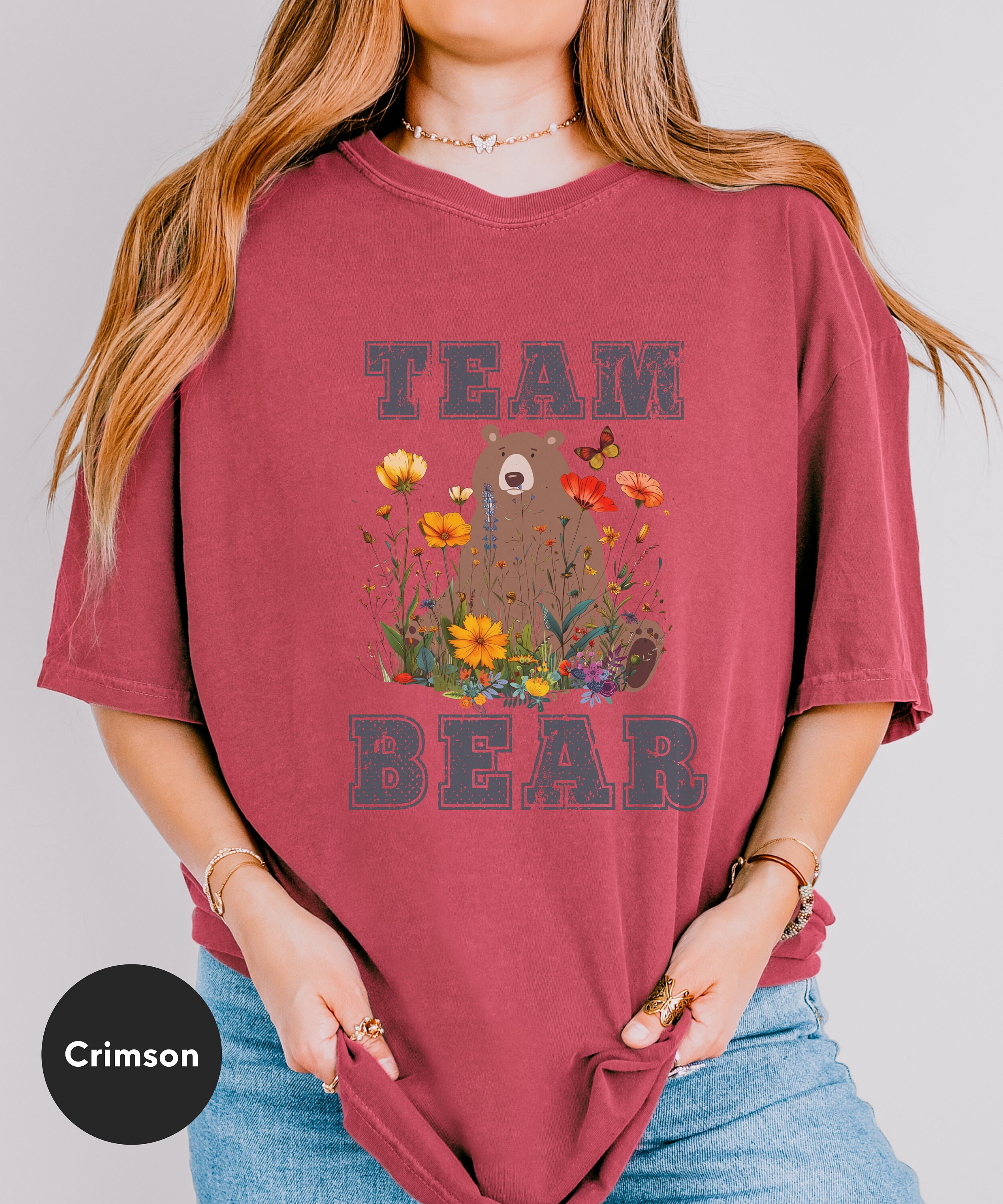 Team Bear, Man Vs Bear, Wildflowers, Butterfly, I Choose the Bear ...