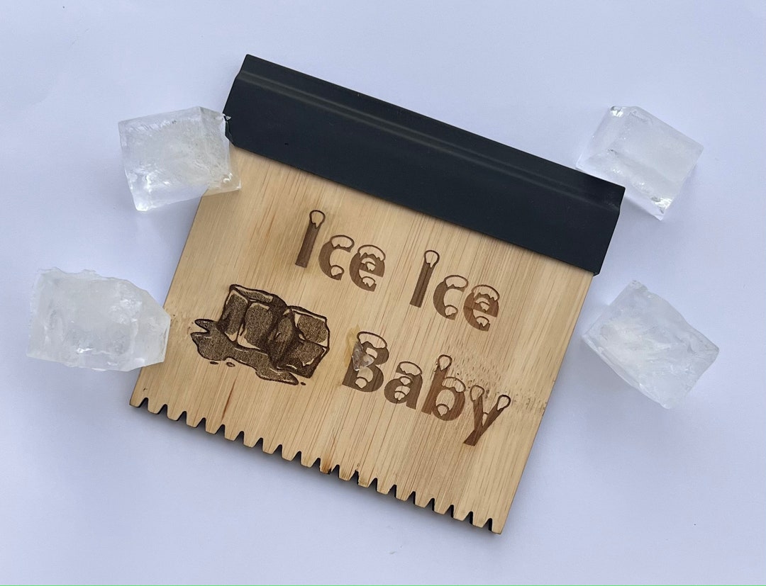 Ice Scraper Personalized From Bamboo Personalized Gift, Secret Santa ...