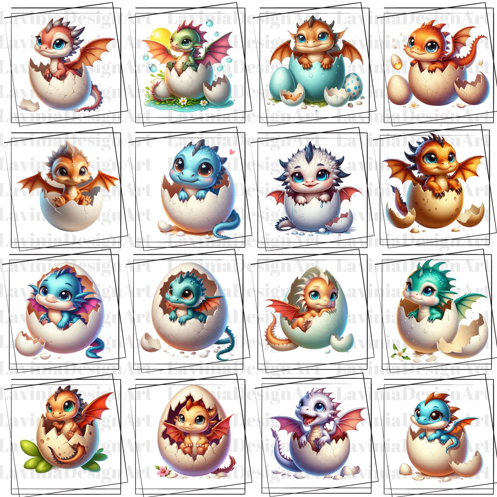 Dragon Egg Clipart Watercolor | Dragon Clipart | Egg Clipart | Dragon ...