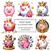 Piggy Bank Watercolor Clipart | Piggy PNG | Money Clipart | Money Png ...