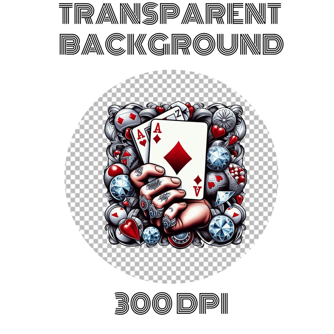 Playing Card Clipart Watercolor | Spades Clipart | Hearts Clipart ...