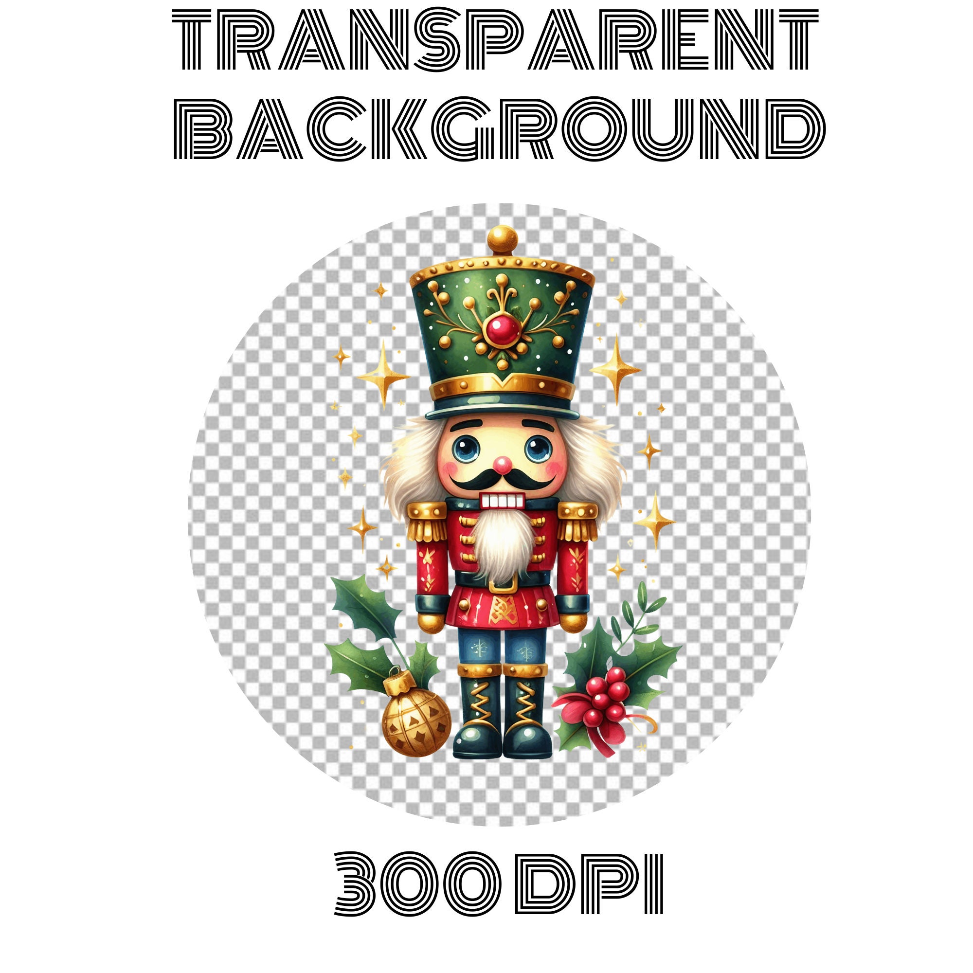 Christmas Nutcracker Clipart | Nutcracker Watercolor | Clipart Bundle ...