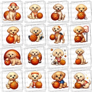 Playing Basketball Dog Clipart | Dog Clipart | Basketball Clipart ...