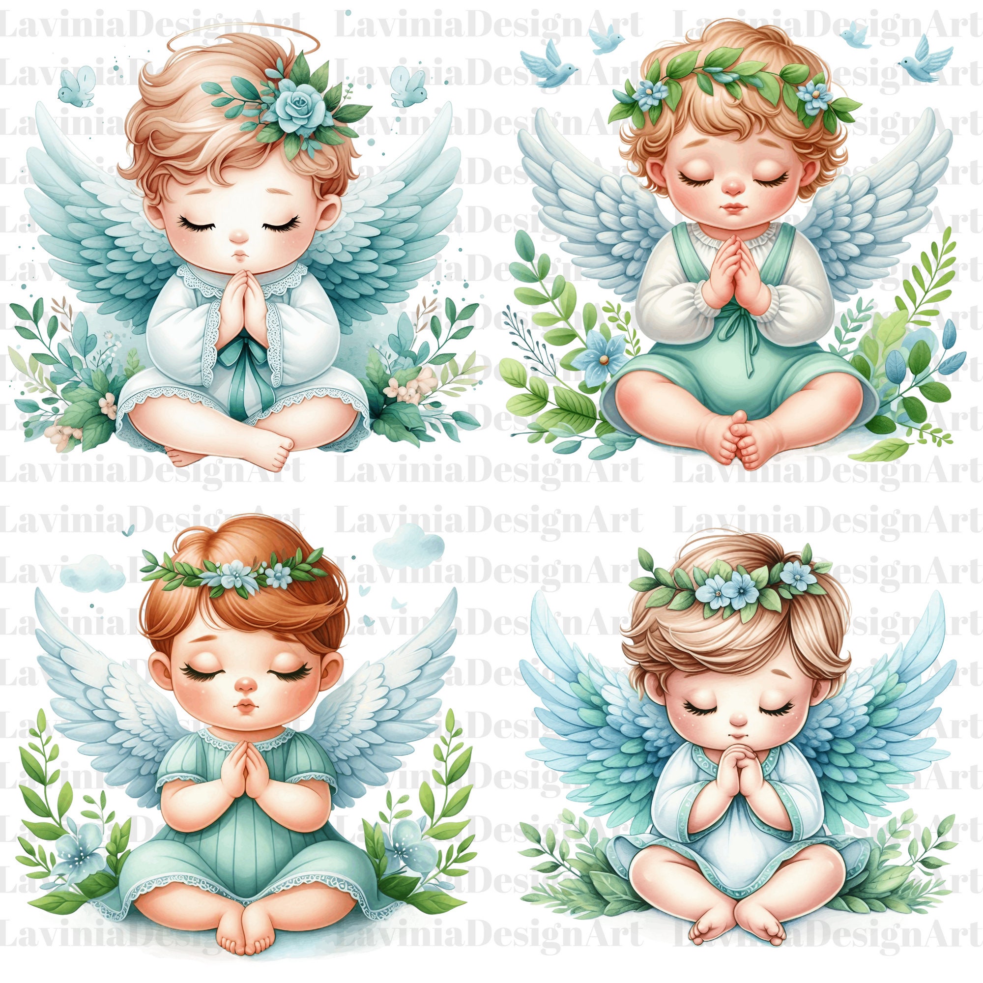 Cute Baby Angel Clipart Angel Baby Angles Baby Shower Decoration ...