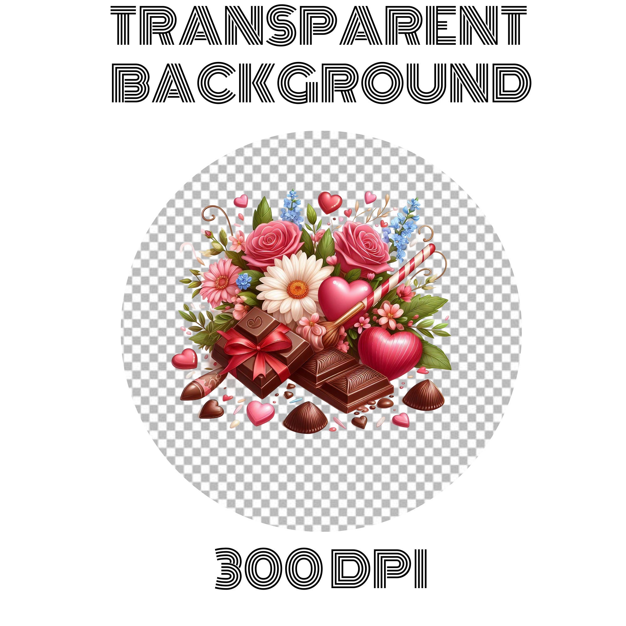 Chocolate Flower Clipart Chocolate Clipart Flower Clipart Floral ...