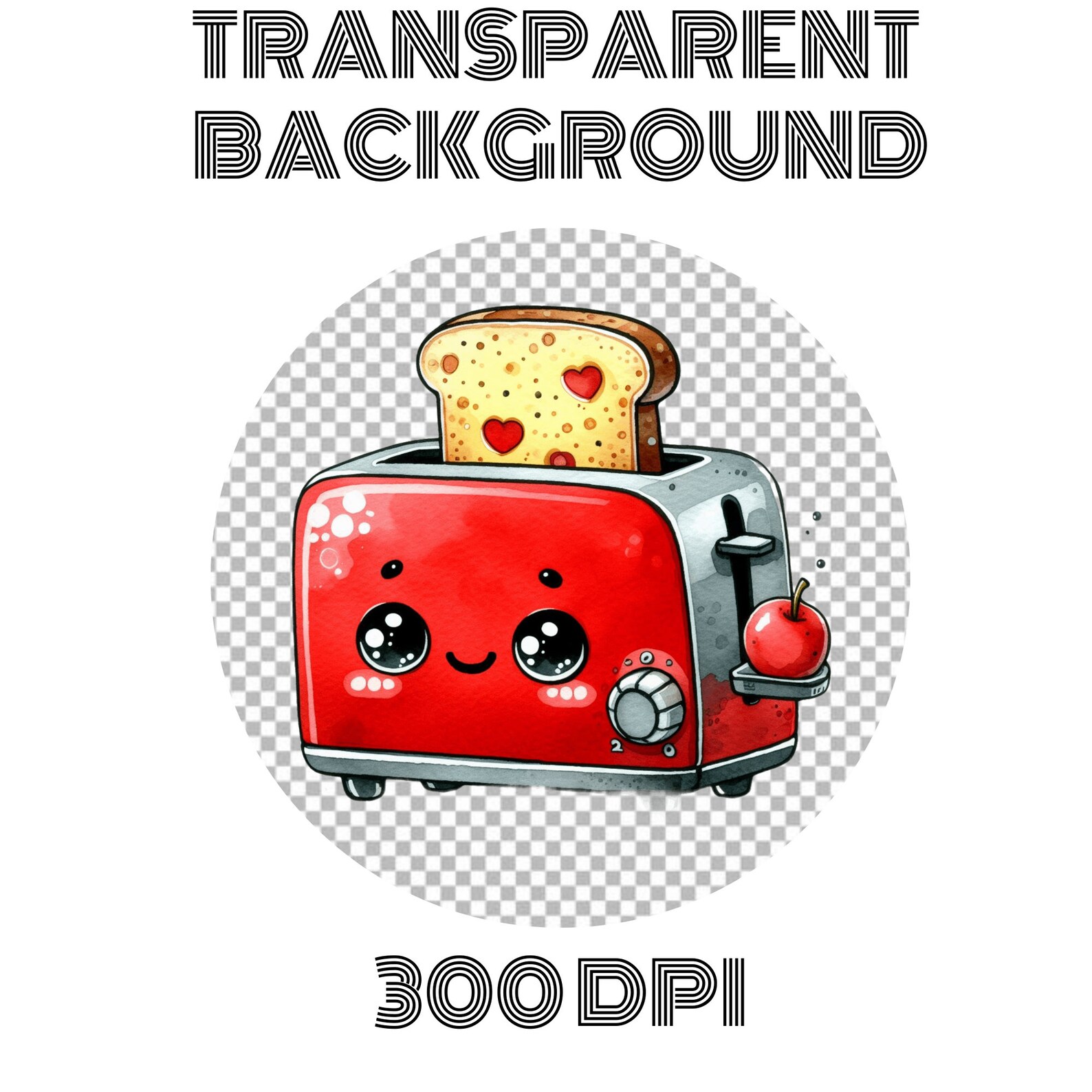 Tost Machine Clipart Watercolor | Tost Clipart | Machine Clipart | Tost ...