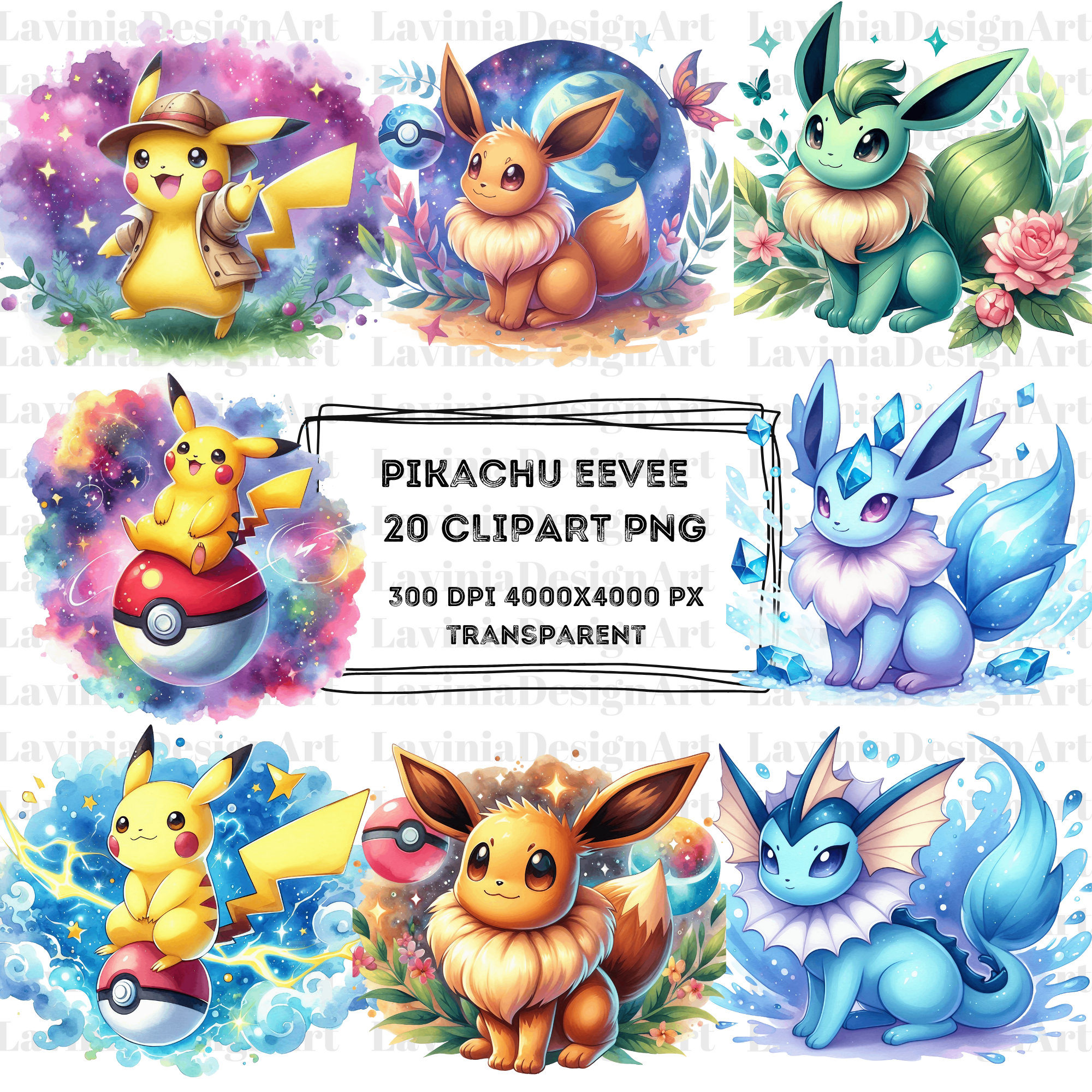 Eeveelutions Brillantes X E Y