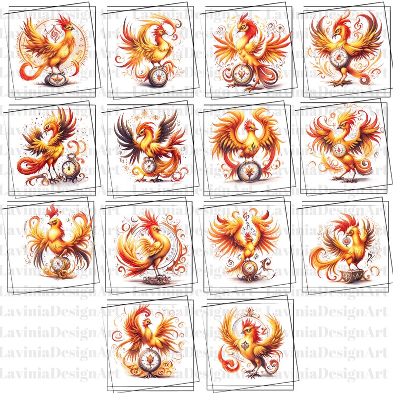 Phoenix Watercolor Clipart | Reborn Phoenix | Phoenix Png | Phoenix ...