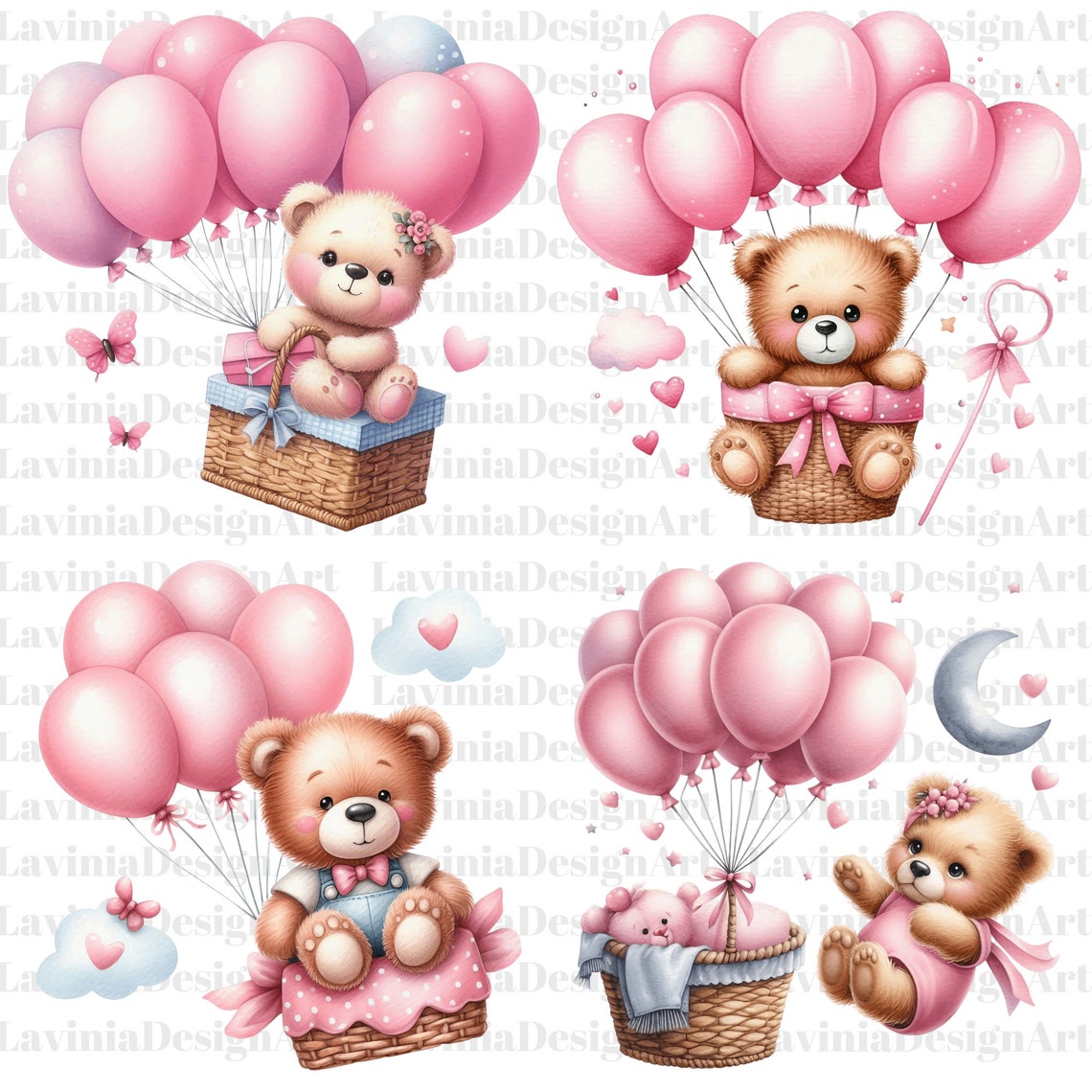 Happy Birthday Teddy Bear Clipart | Teddy Bear | Happy Birthday Clipart ...