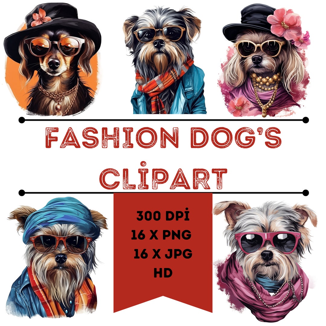 Dogs in Childrens Story Png-jpg, Puppy, Pets Clipart Bundle, Cute Dogs ...