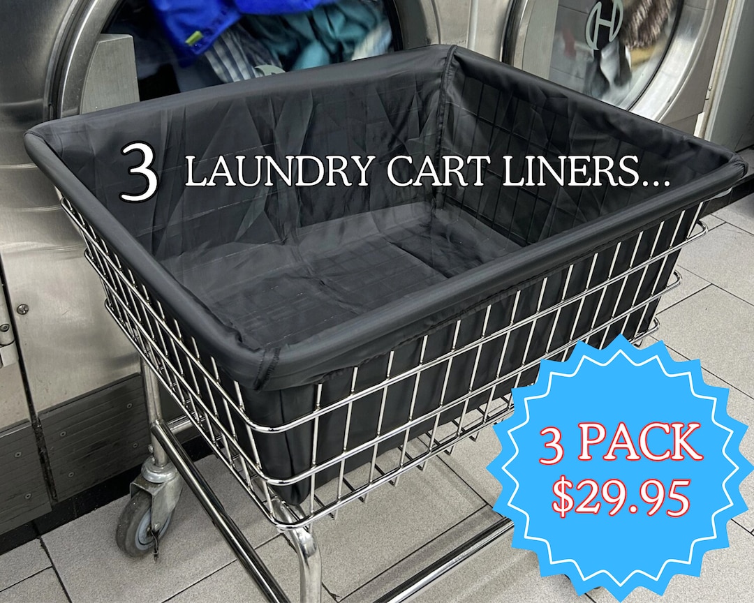 Laundry Cart Liner, Laundry Liner, Laundry Basket Liner, Fabric Laundry ...