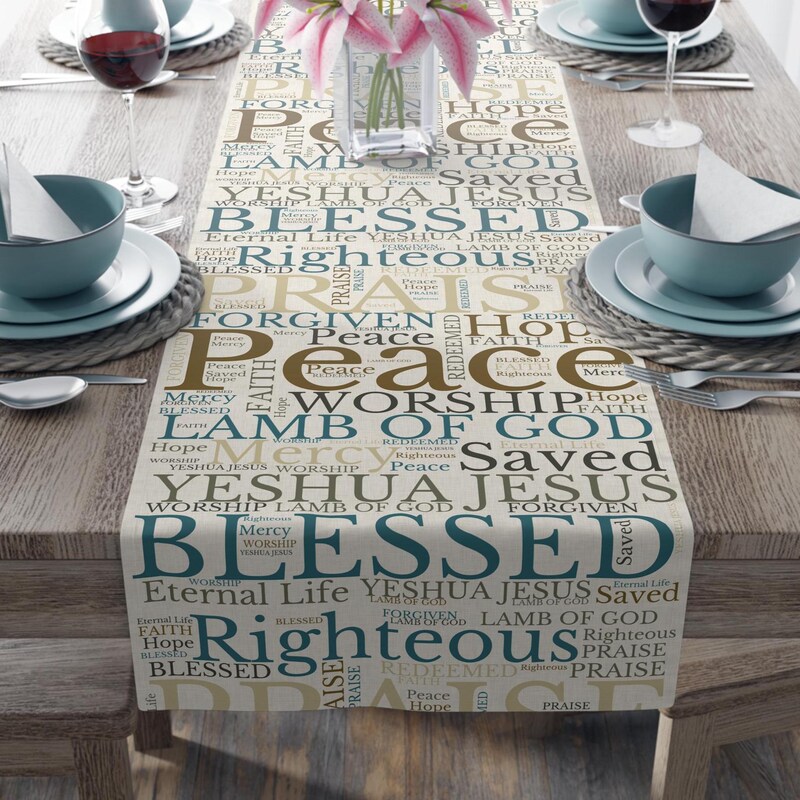 Easter Table Runner - Etsy