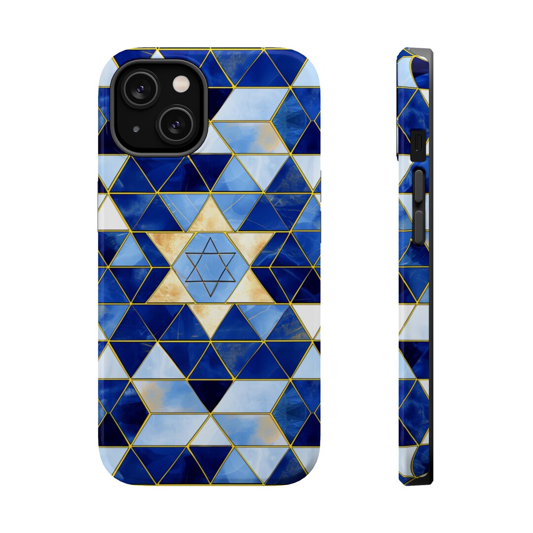 Magnetic iPhone Case, Star of David iPhone Case, Jewish Phone Case ...
