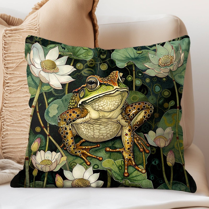 Frog Pillows - Etsy