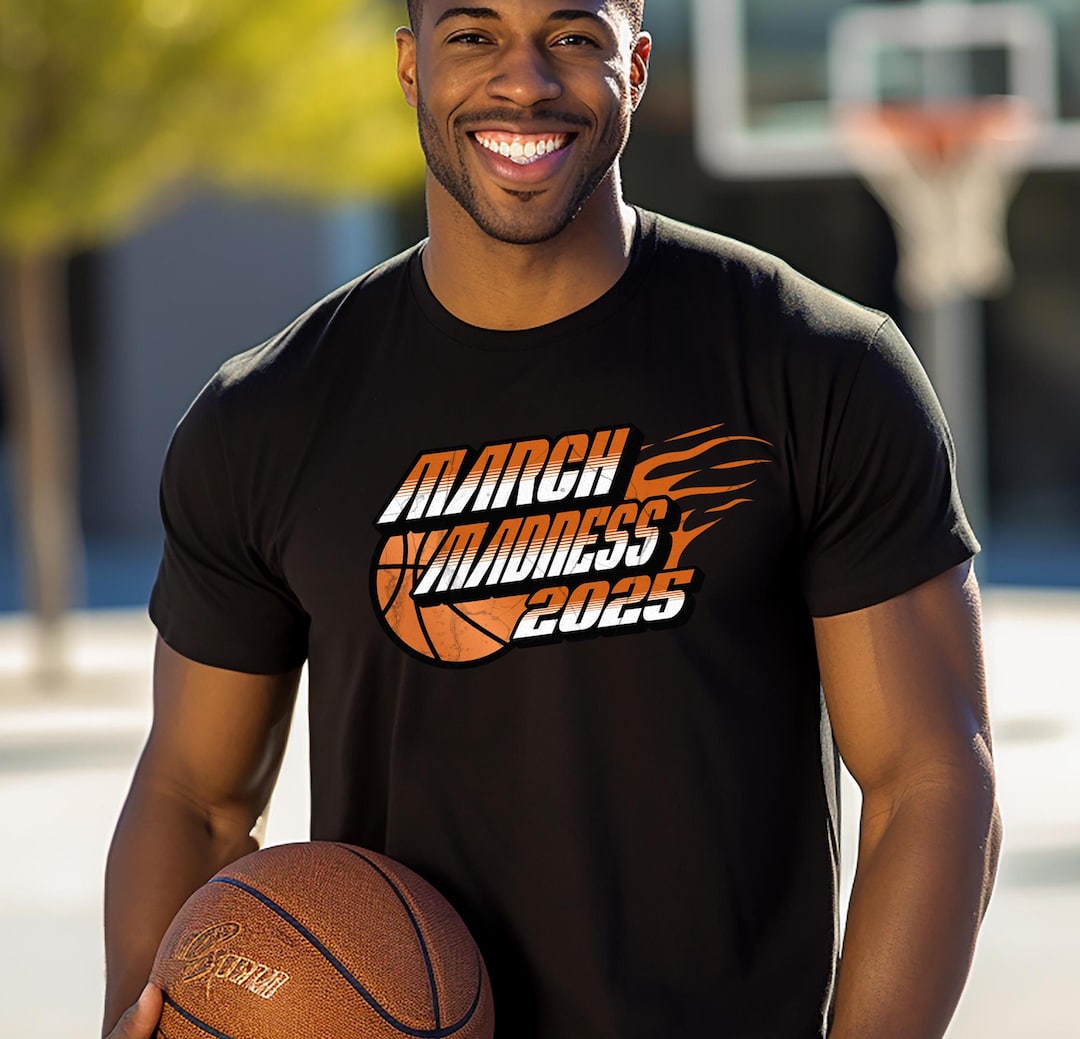 March Madness 2025 Basketball Shirt, Unisex College Sports Shirt ...