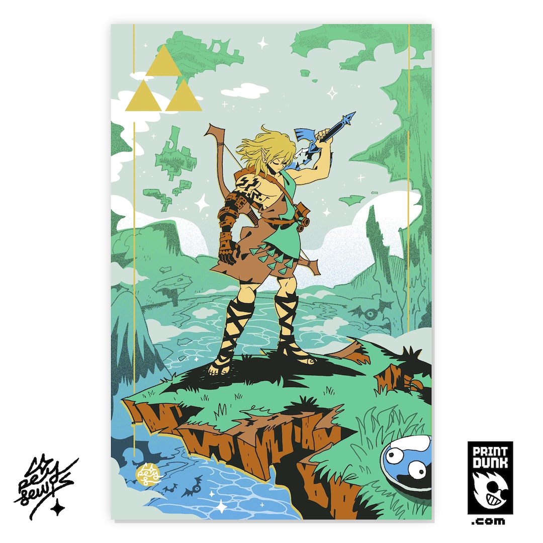 Totk - 11 X 17" Art Print - Etsy
