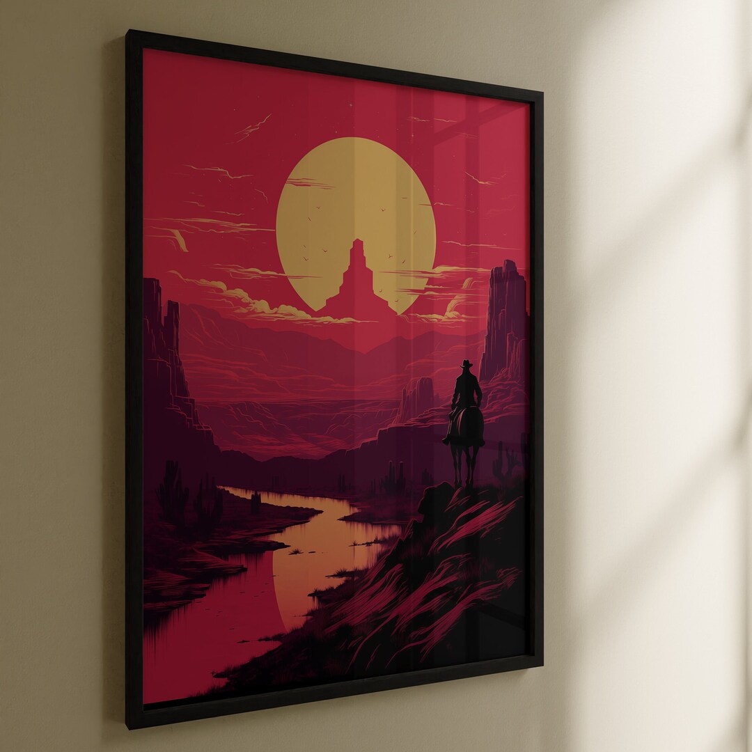 Red Dead Redemption Fan Poster, Poster, Rdr Poster, Rdr 2 Poster ...