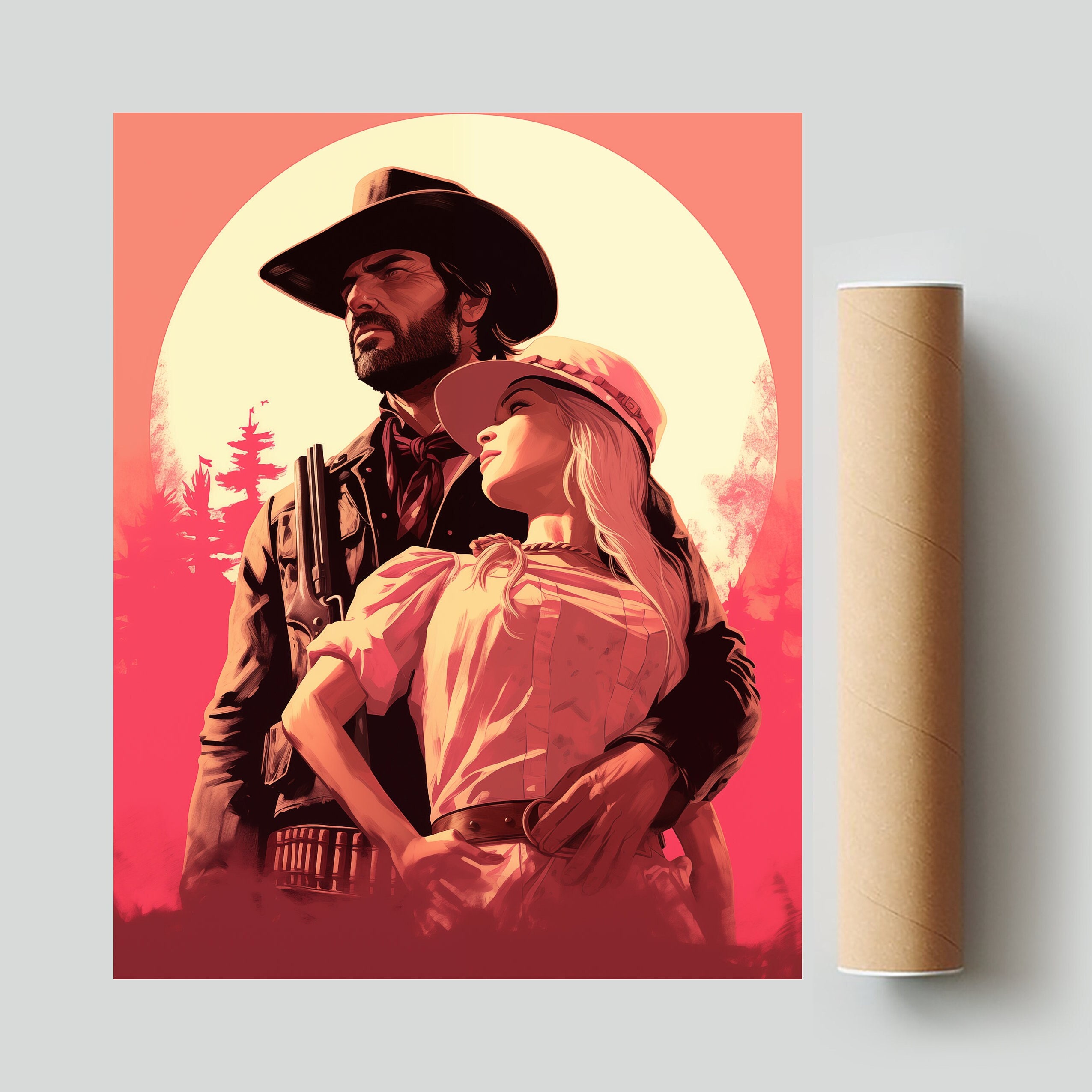 Red Dead Redemption Fan Poster, Poster, Rdr Poster, Rdr 2 Poster ...