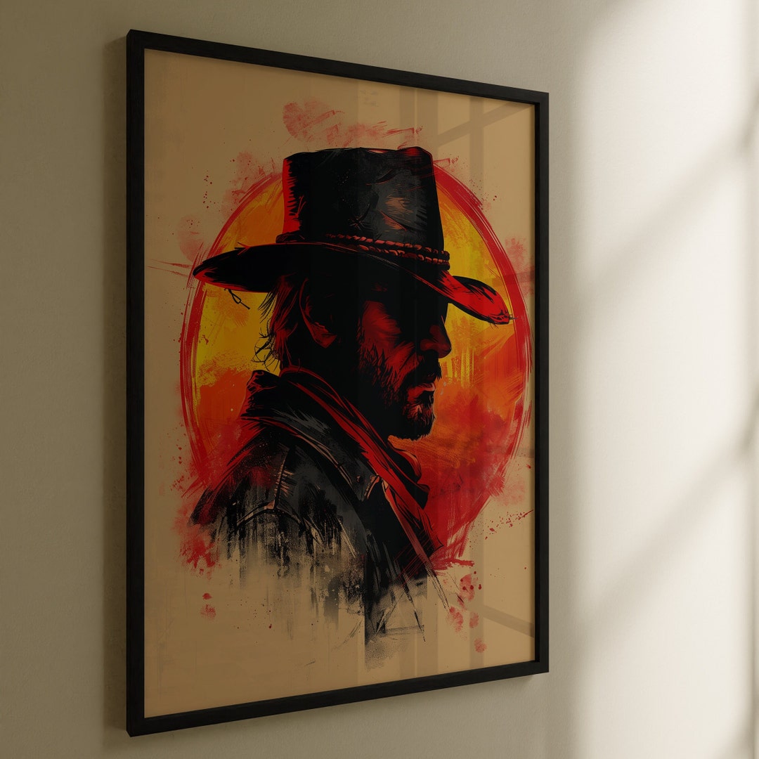 Red Dead Redemption Fan Poster, Poster, Rdr Poster, Rdr 2 Poster ...