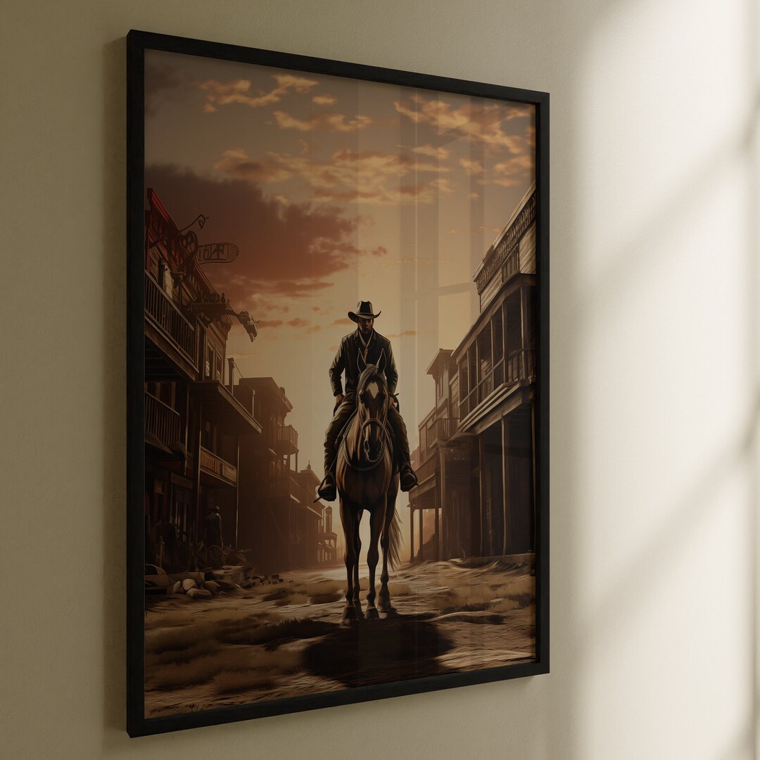 Red Dead Redemption Fan Poster Poster Rdr Poster Rdr 2 - Etsy