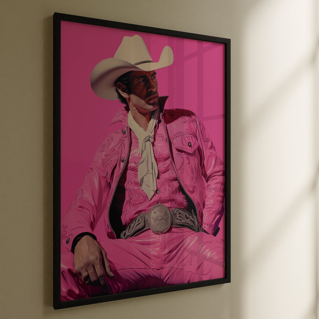 Red Dead Redemption Pink Fan Poster, Poster, Rdr Poster, Rdr 2 Poster ...