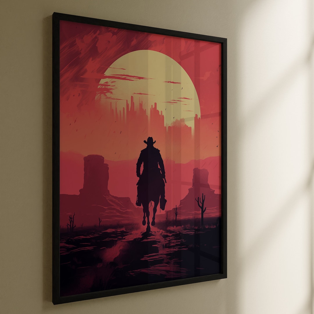 Red Dead Redemption Fan Poster, Poster, Rdr Poster, Rdr 2 Poster ...