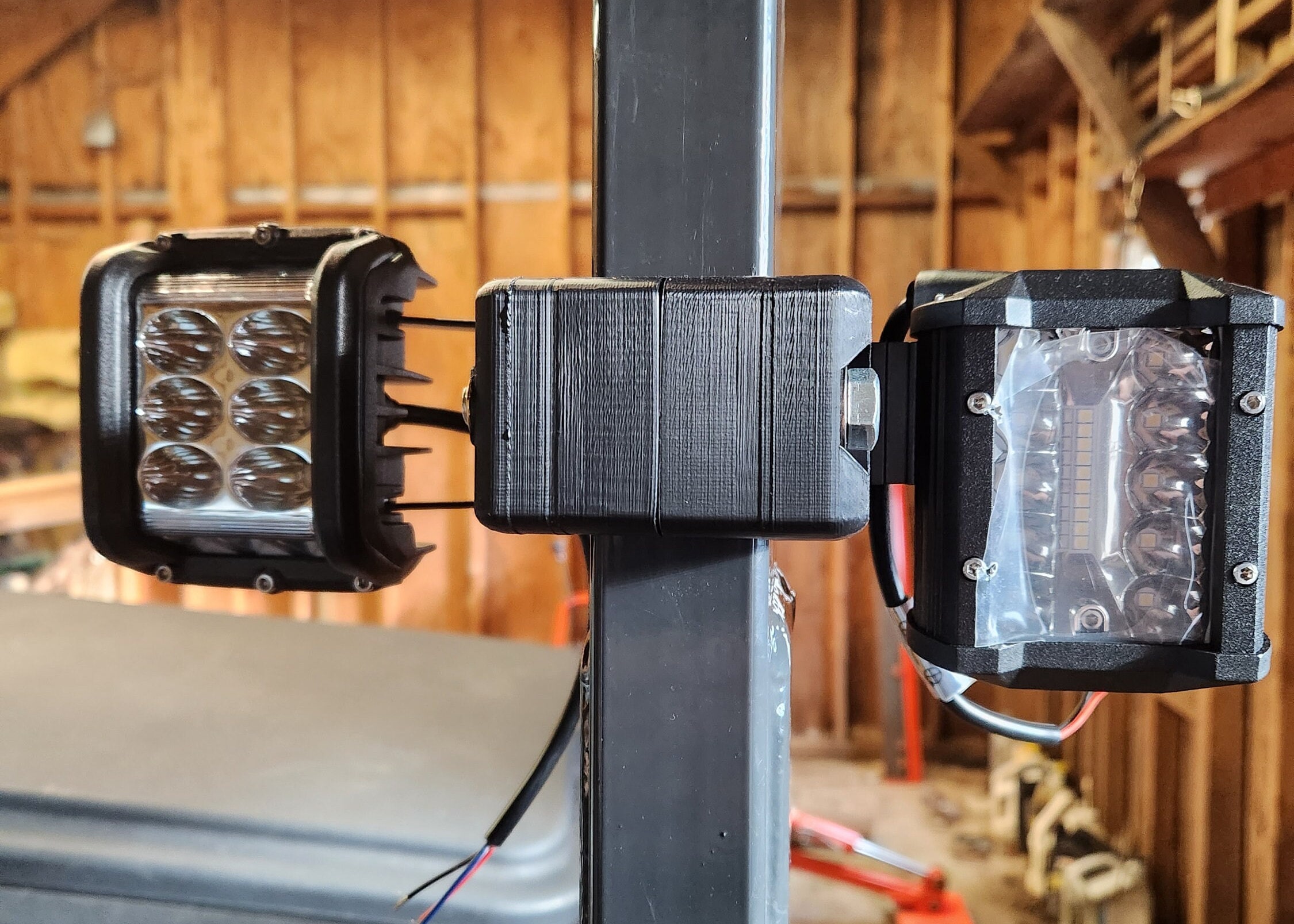 ROPS Compression Mounts for LED Light Bars, Light Pod or Speakers 'ASA ...