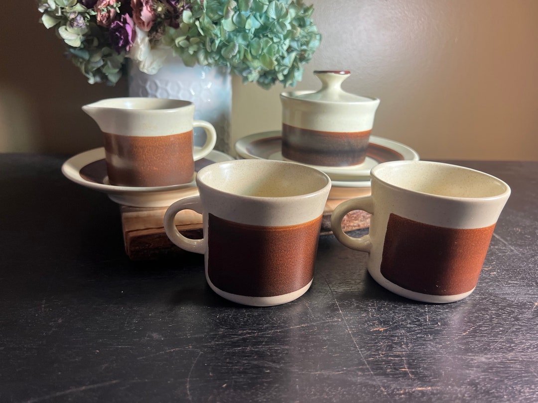 Vintage Israeli Lapid Stoneware Set. Isreal Ceramic, Tea and Coffee ...