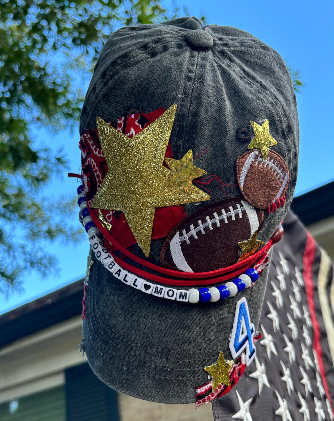 Customized Patch Hat, Sports Mom Hat, Patch Hats - Etsy