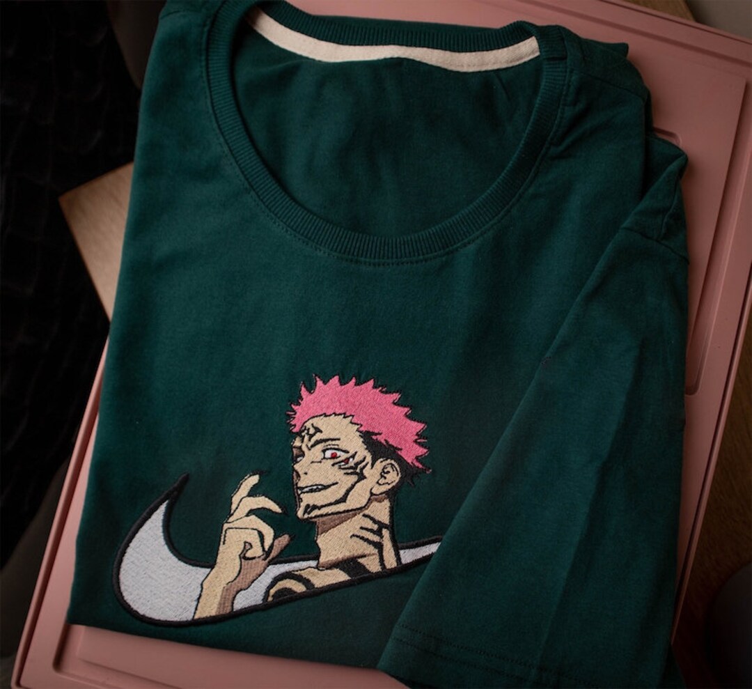 S.u.k.u.n.a Embroidered Sweatshirt, Ju.jut.su Kaisen Anime Embroidered ...