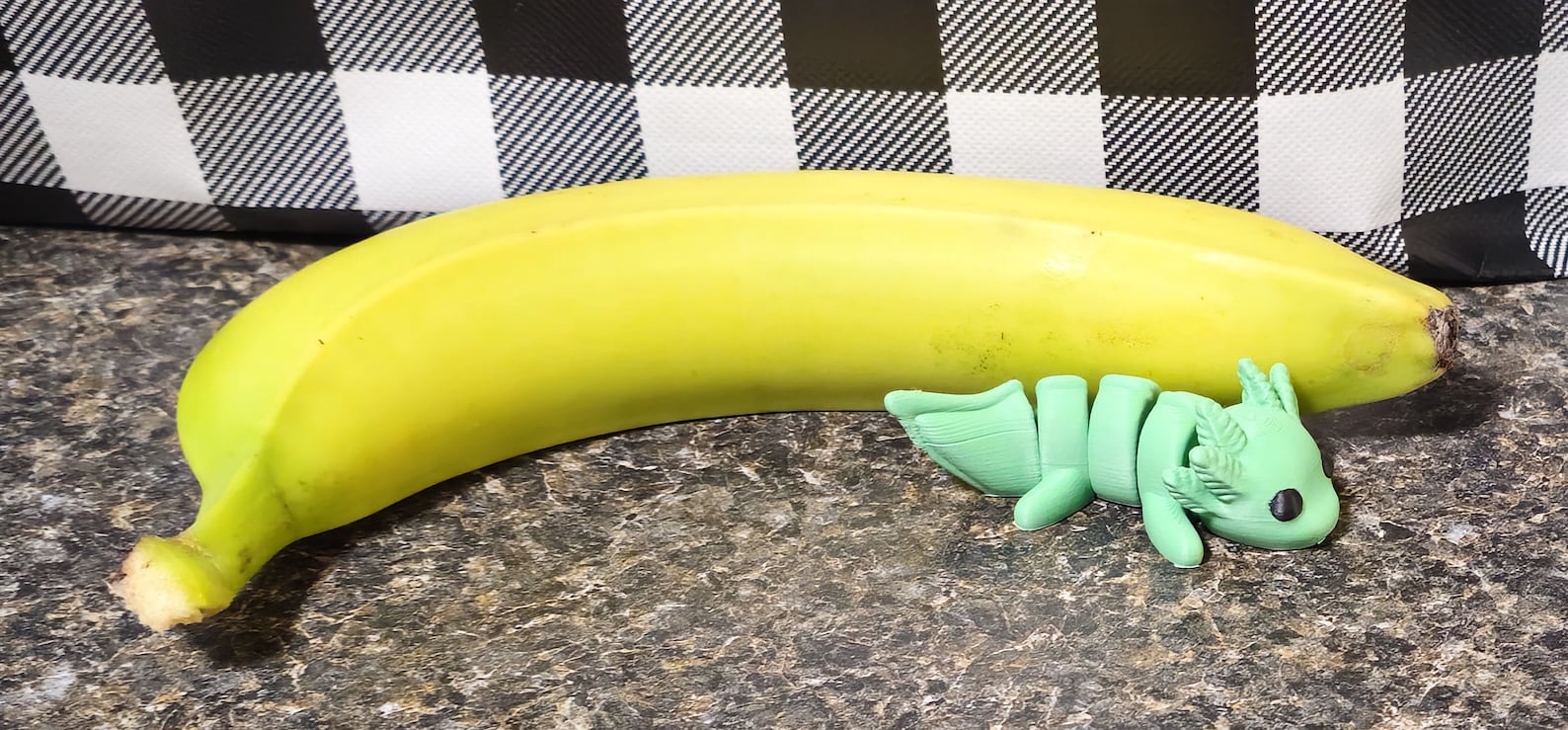 Wiggly Baby Axolotl - 3D Printed Girl Scout Mascot Axolotl Fidget Toy ...