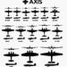 WWII Aircraft Silhouette SVG | Allied and Axis Plane Files | Digital ...