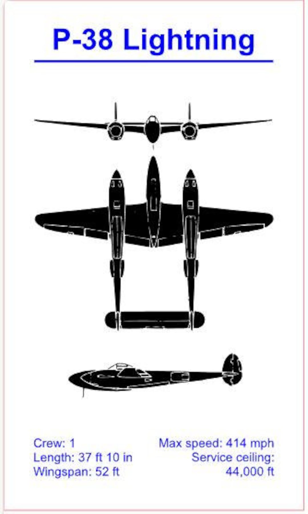 WW2 Aircraft Identification Card Files – Digital Download - SVG and ...