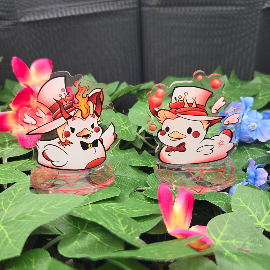 Lucifer Ducks Hazbin Hotel acrylic Standee - Etsy