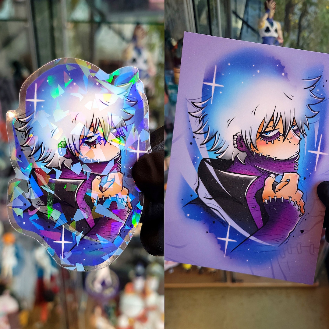 Dabi My Hero Academia/boku No Hero Academia sticker Hollographic ...