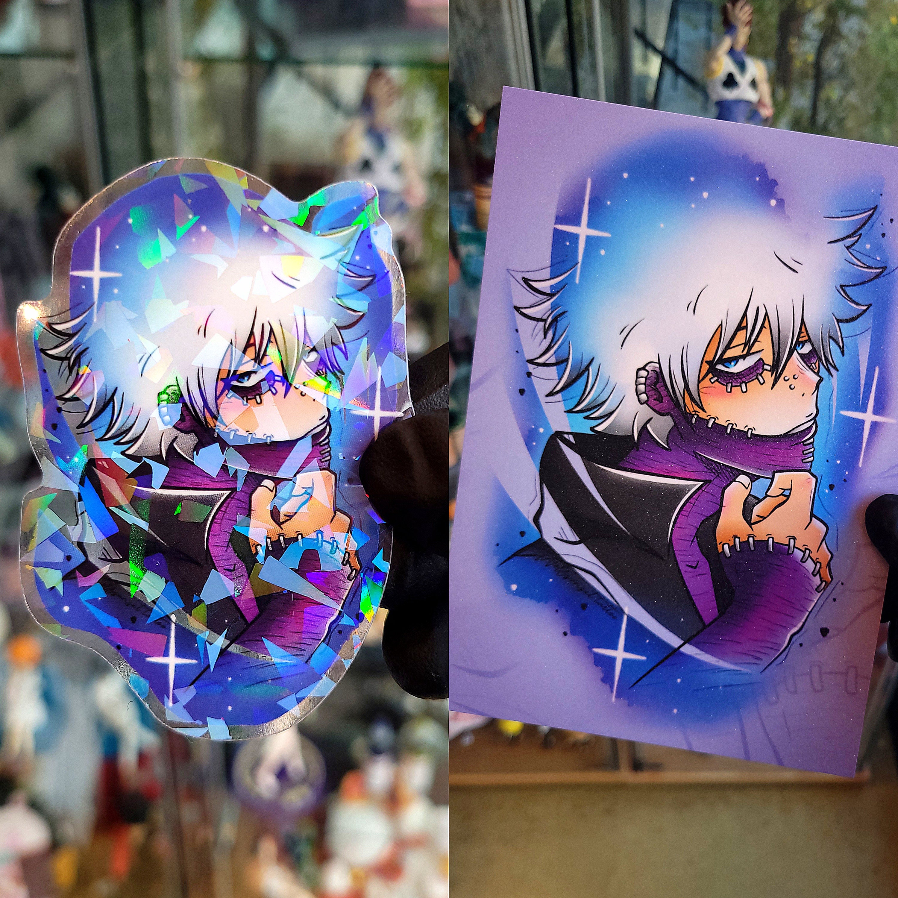 Dabi My Hero Academia/boku No Hero Academia sticker Hollographic ...