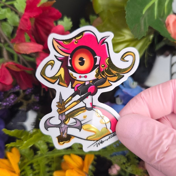 Nifty hazbin hotel decal - Etsy.de