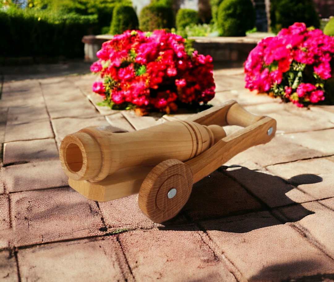 Wooden Cannon Toy 16th-17th Century Replica Educational and Historical ...