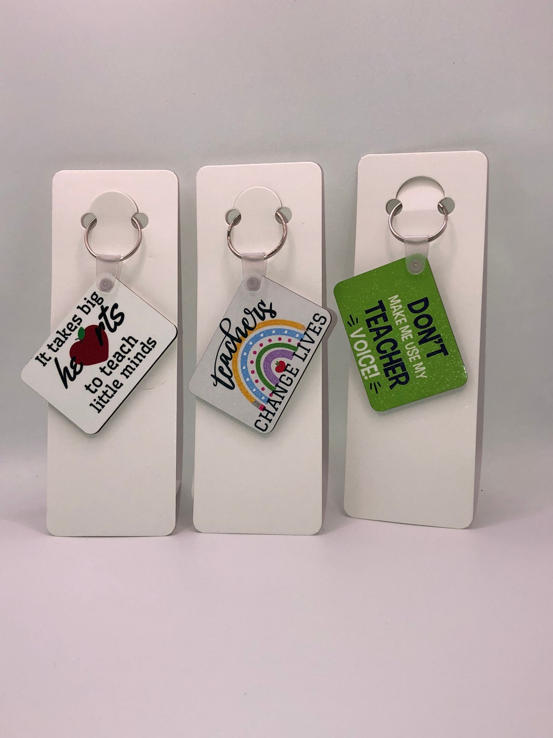 Teacher Key Chains - Etsy