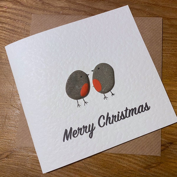 Robin Pebble Art - Etsy UK