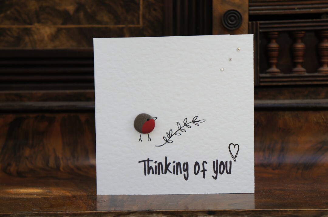 Robin Sympathy Card, Thinking of You Card, - Etsy