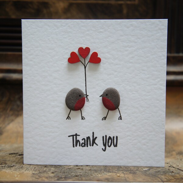 Robin Pebble Art - Etsy UK