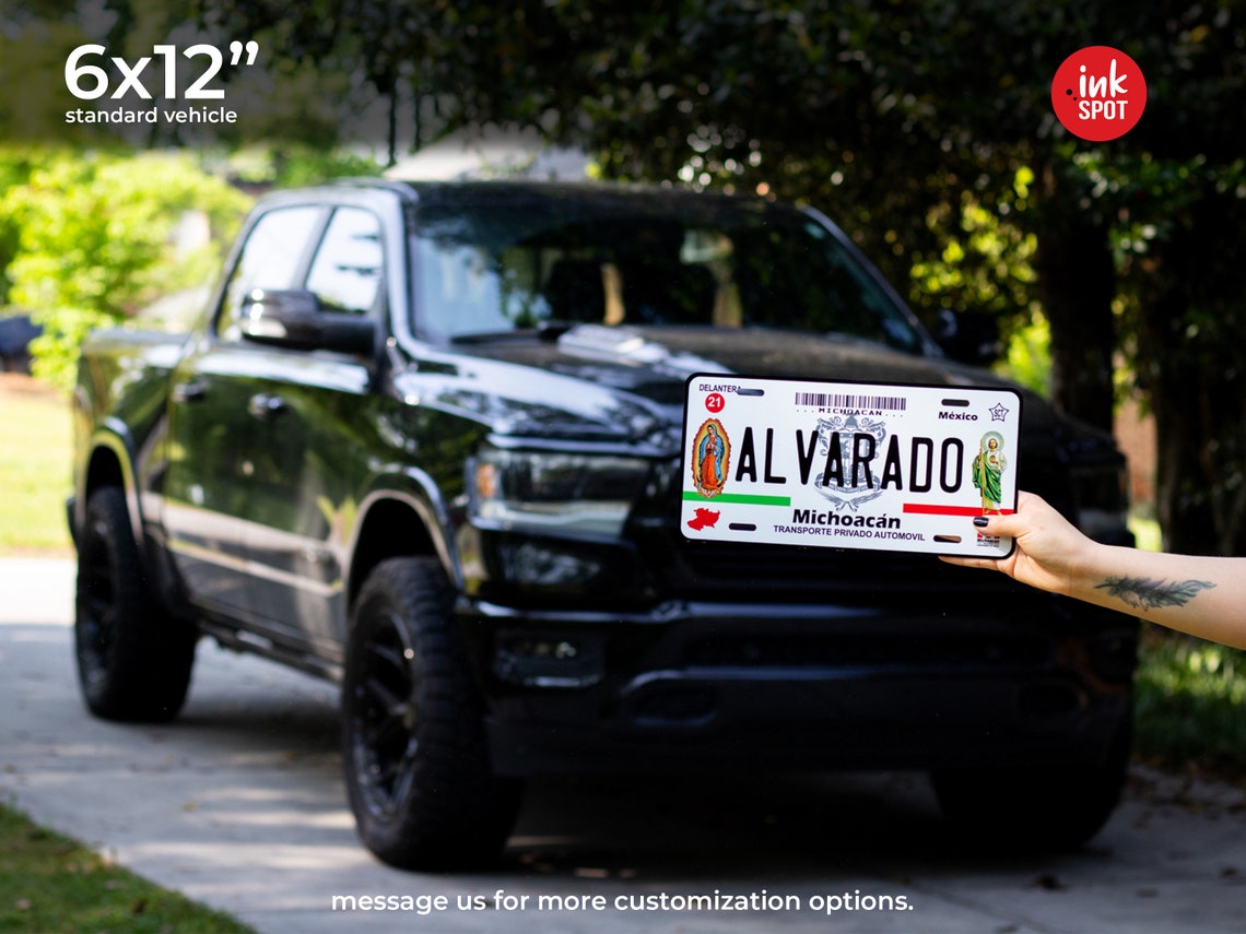 Durango Custom License Plate Mexico License Plates for Vehicle ...