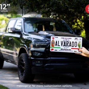 Durango Custom License Plate - Mexico Placas for Vehicle, Motorcycle ...