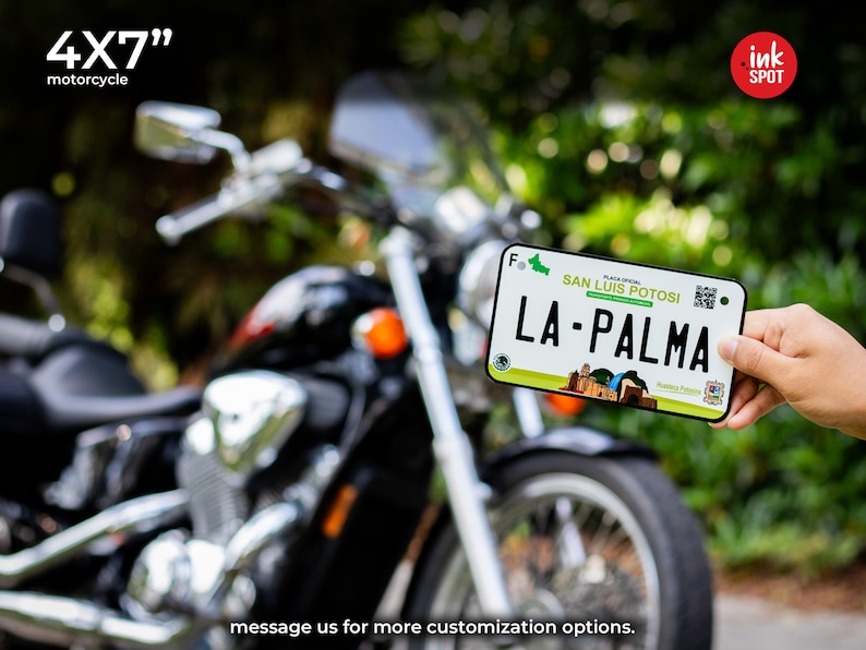 Michoacan Custom License Plate - Mexico Placas for Vehicle, Motorcycle ...