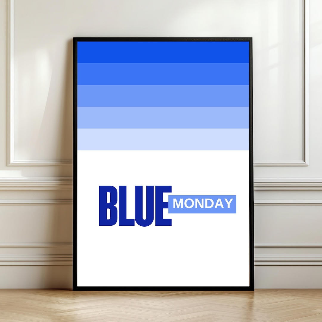 New Order Print, Blue Monday Poster Print New Order Song Poster 80s ...