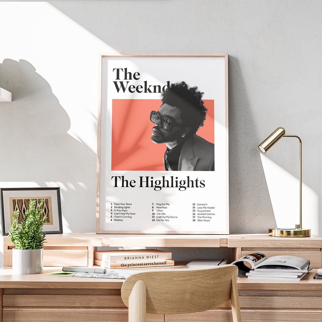 The Weeknd the Highlights Album Print, the Weeknd Print, the Weeknd ...